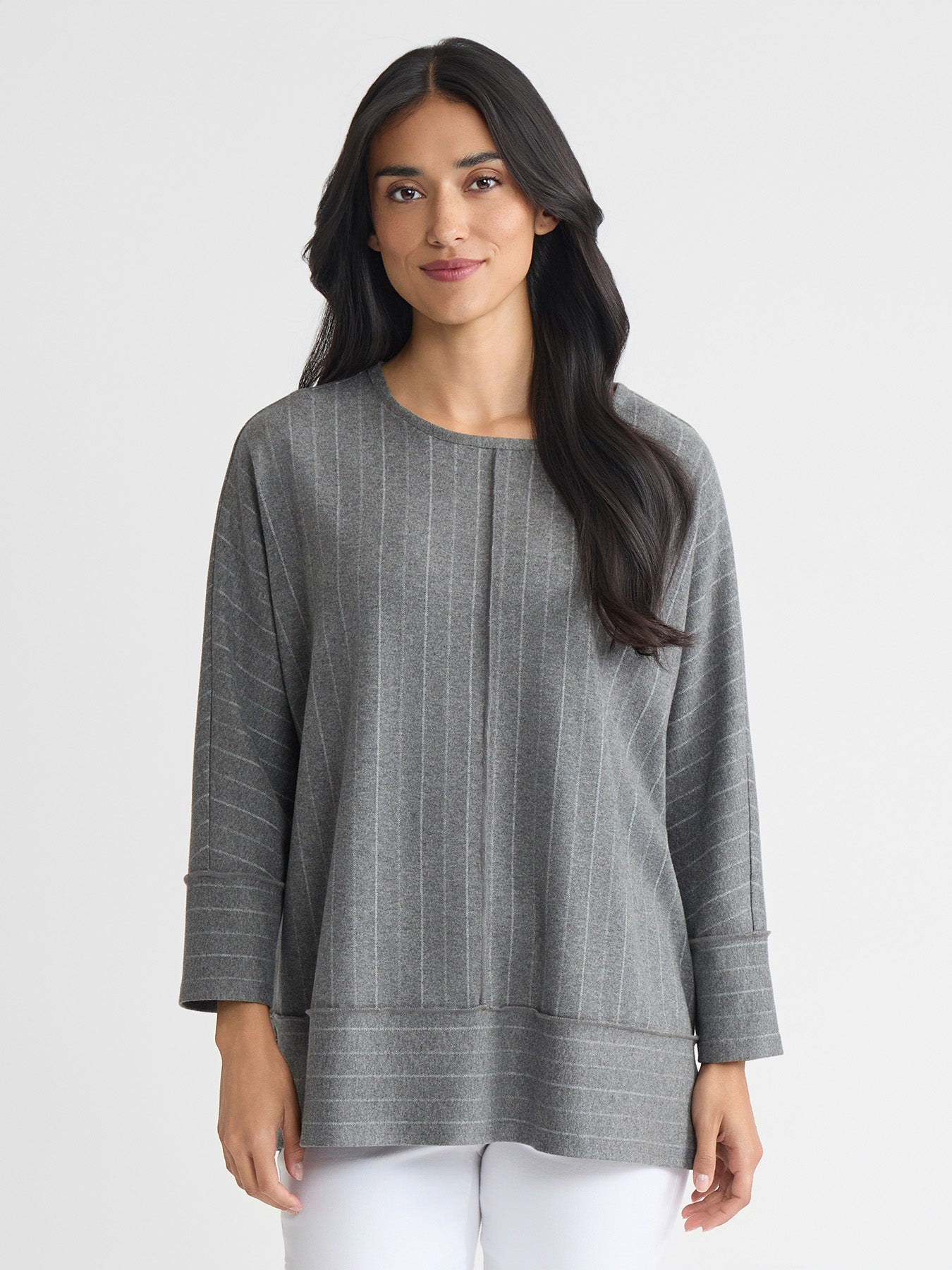 Seam Detail Dolman Tunic