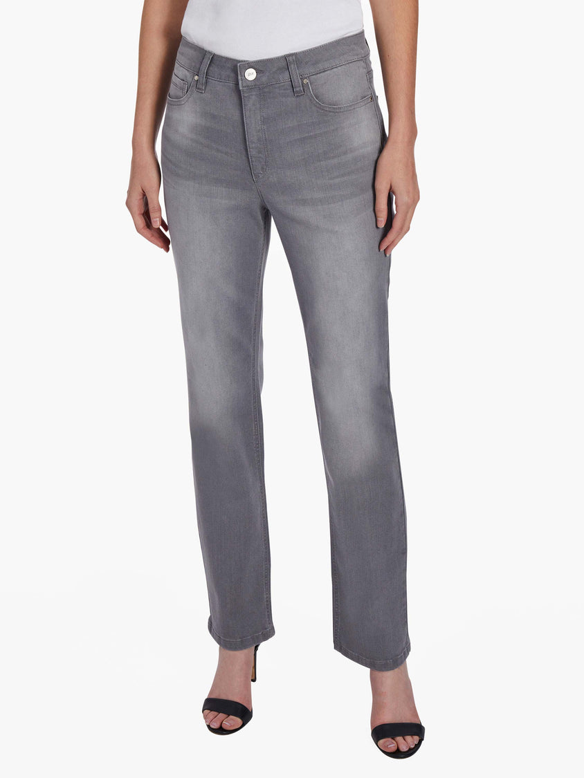 Lexington Jeans - Grey Straight Leg Jeans | Jones New York